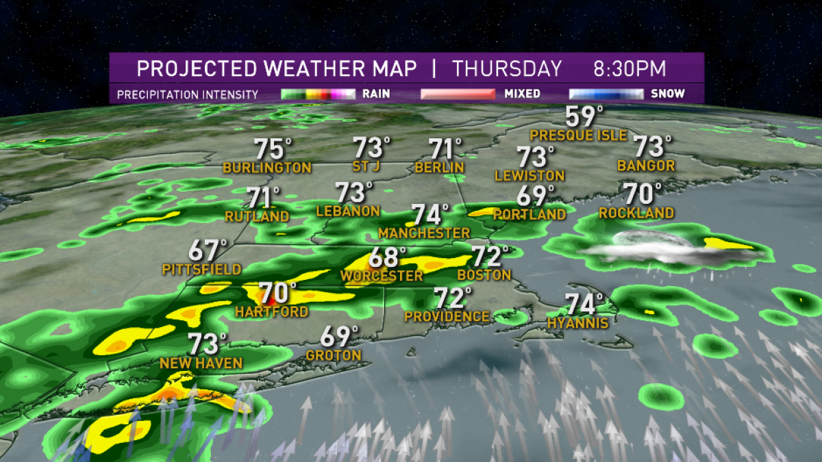4th of July Forecast: Unsettled Pattern Into the Weekend – NBC Boston