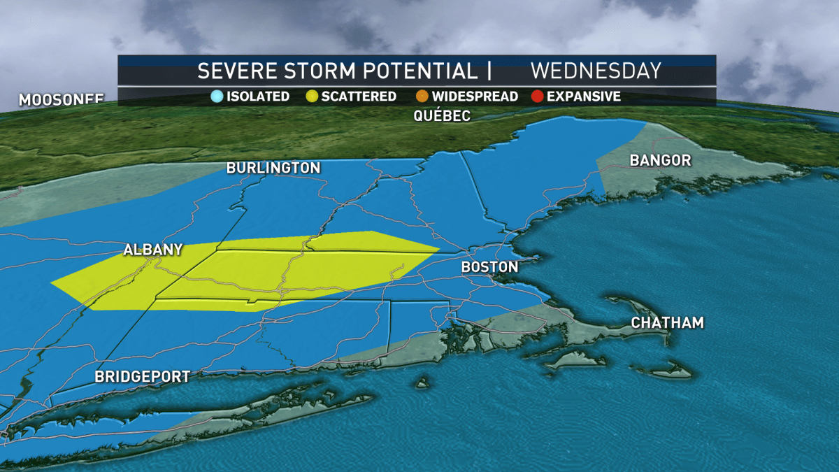 Another Round of Storms Passes Through New England – NBC Boston