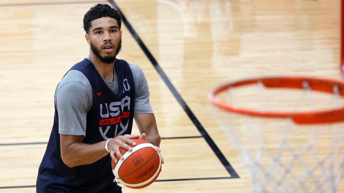 First Look at Celtics’ Jayson Tatum in New Team USA Uniform – NBC Boston