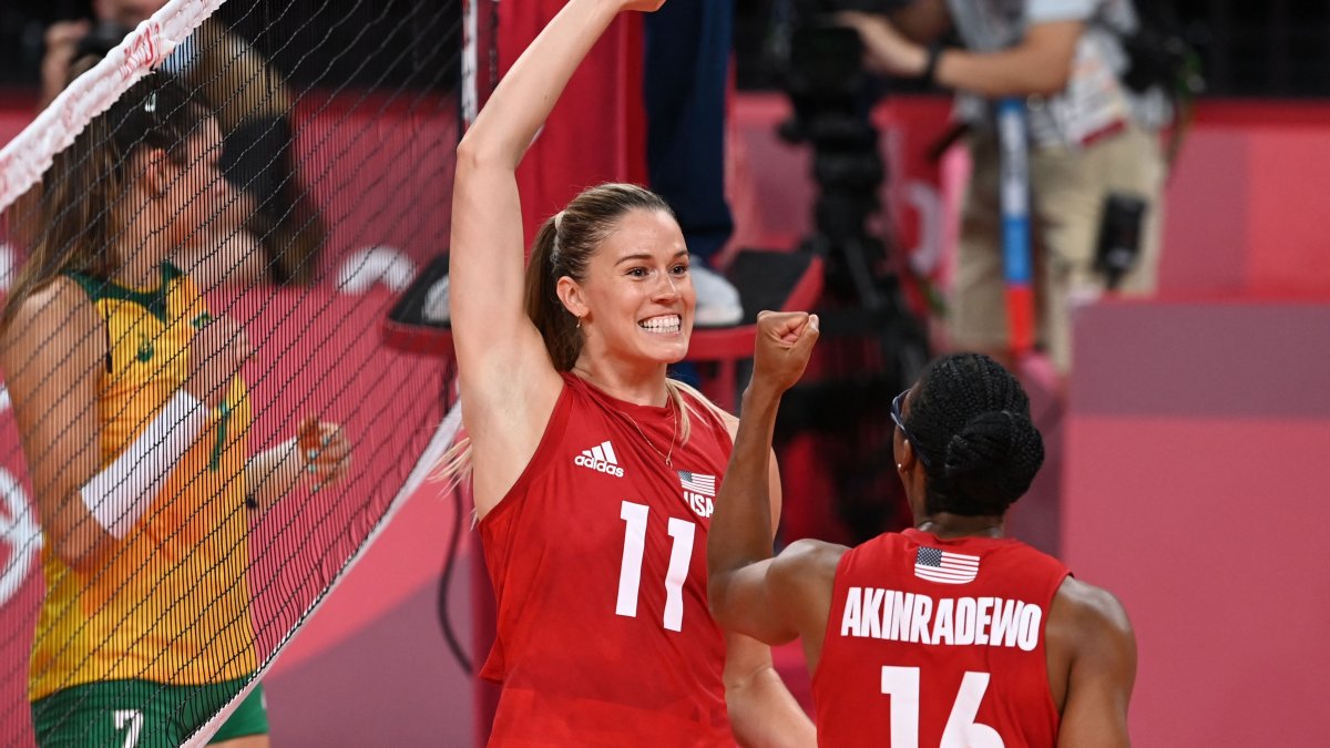 U.S. Women’s Volleyball Win First Olympic Gold Medal – NBC Boston