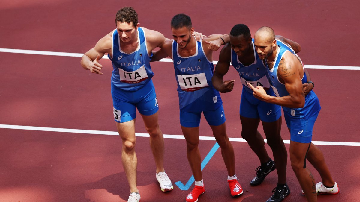 Italy Stuns Jamaica in 4x100m Final at Tokyo Olympics – NBC Boston
