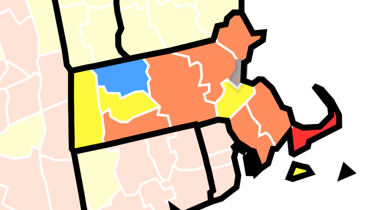 Most of Massachusetts Now in CDC’s Should-Mask Zone Over COVID ...