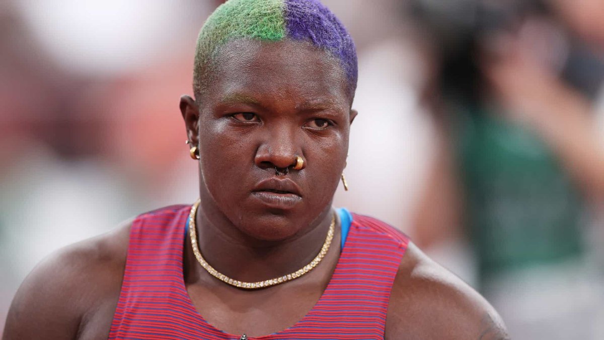 U.S. Silver Medalist Raven Saunders’ Mother and ‘Guardian Angel’ Has ...