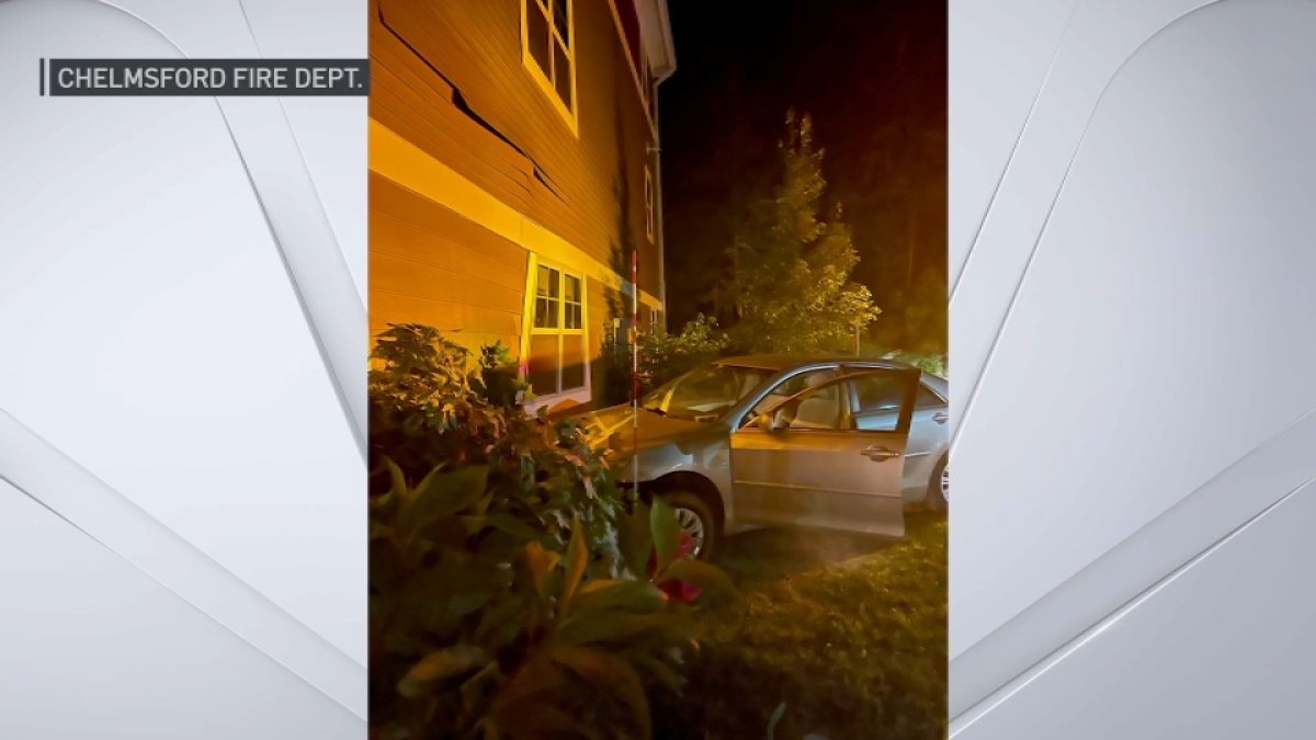 Chelmsford Woods Crash Displaces 3 Families – NBC Boston