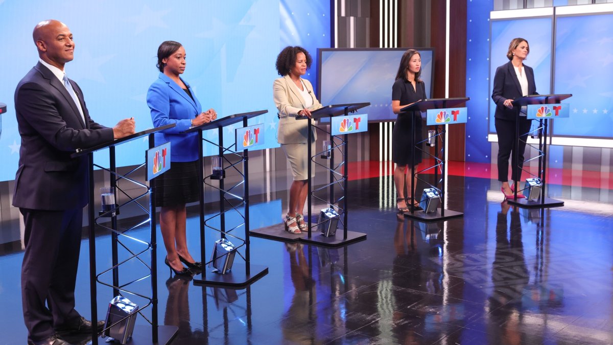 Boston Mayoral Debate on NBC: Andrea Campbell, Michelle Wu, Kim Janey ...