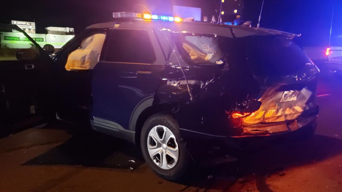 Mass. State Police Trooper Injured in Worcester Crash – NBC Boston
