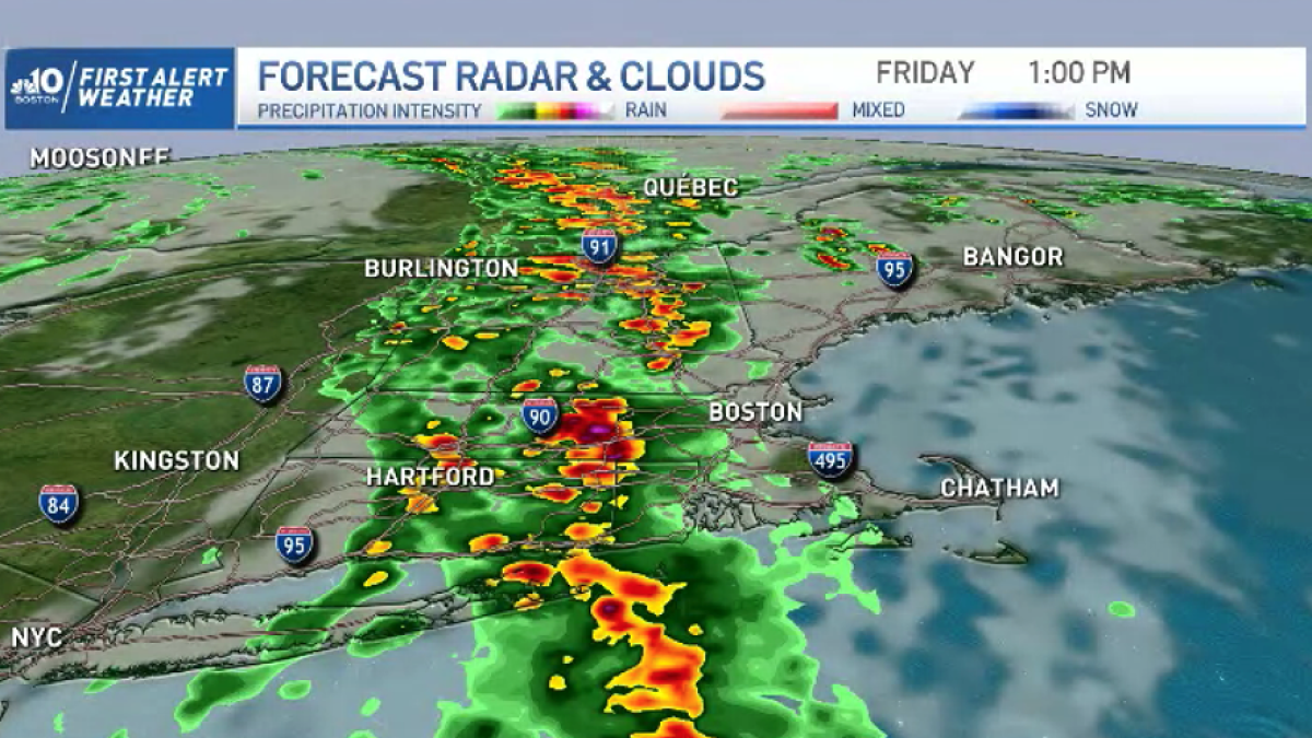 Severe Weather Forecast for Massachusetts, New England – NBC Boston