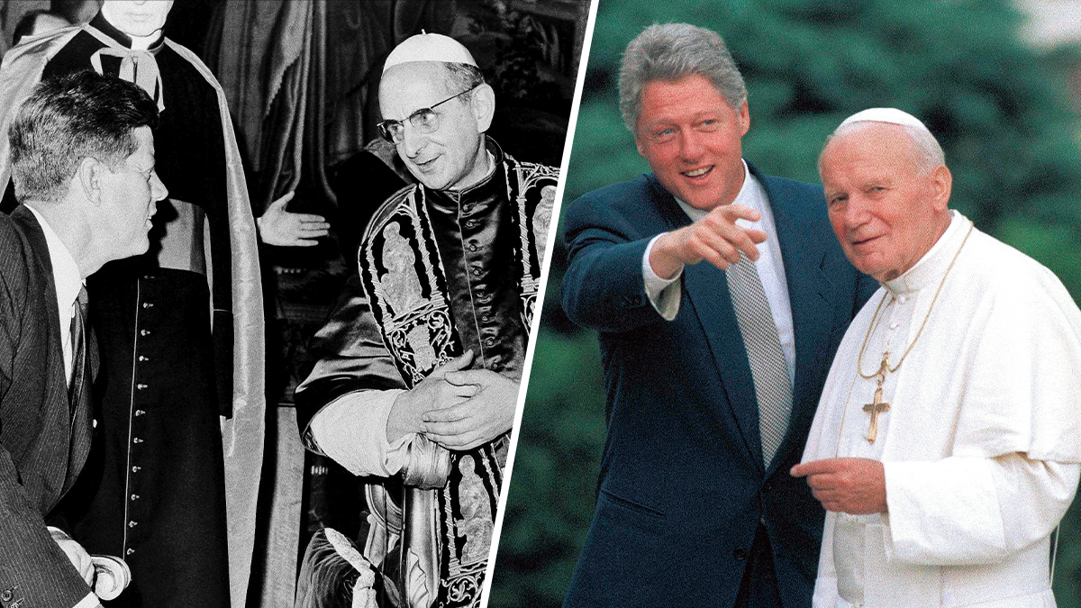 Presidents and Popes Over the Years: Gifts, Gaffes, Grief – NBC Boston