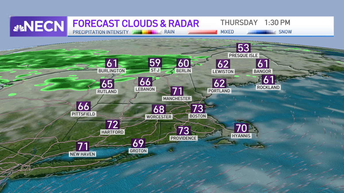 Warm Weather Hangs Around New England Through Thursday – NBC Boston