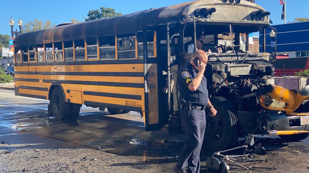 Boston School Bus Fire – NBC Boston