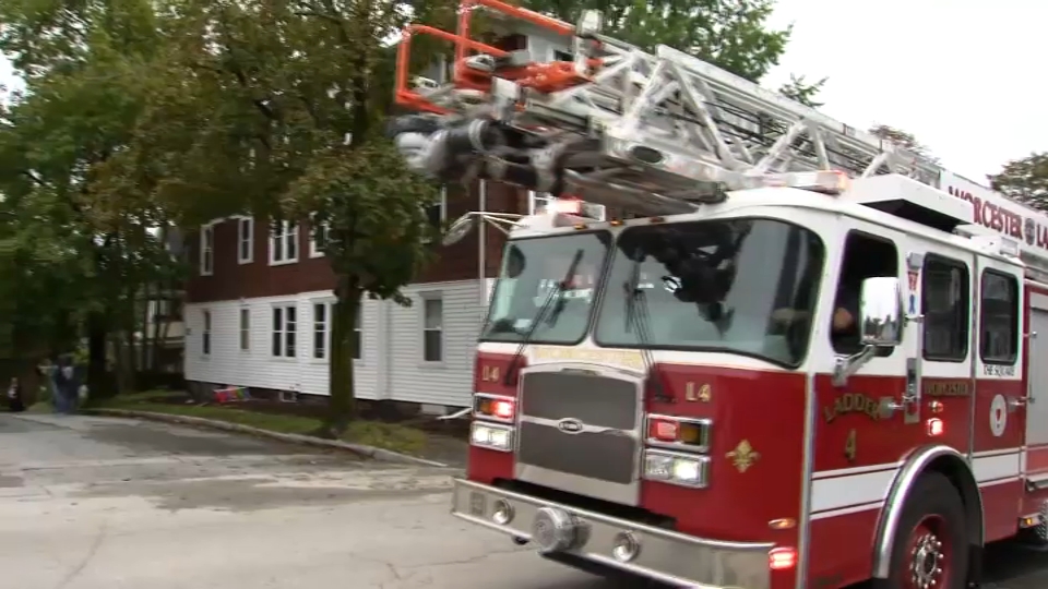Fire in Worcester MA on Lovell Street – NBC Boston