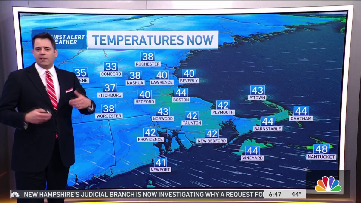 Forecast: Fair Skies Friday, Sunny Saturday – NBC Boston