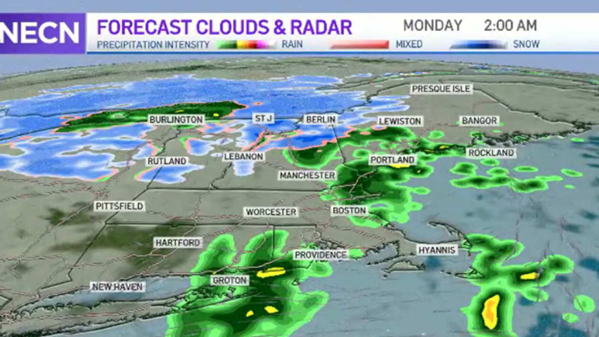 Brisk Fall Day with Chance of Showers Overnight – NBC Boston