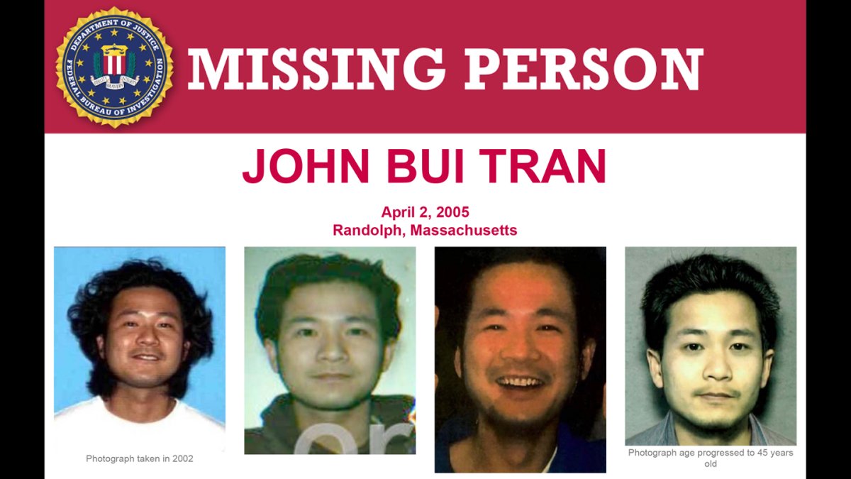 John Bui Tran Missing: FBI Offers $10,000 Reward – NBC Boston