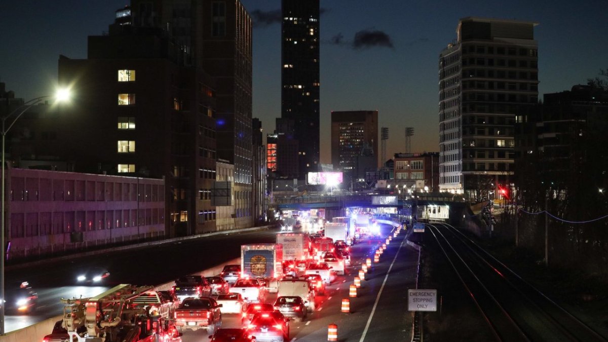 Car Fire Slows Commute on Mass. Pike in Boston – NBC Boston
