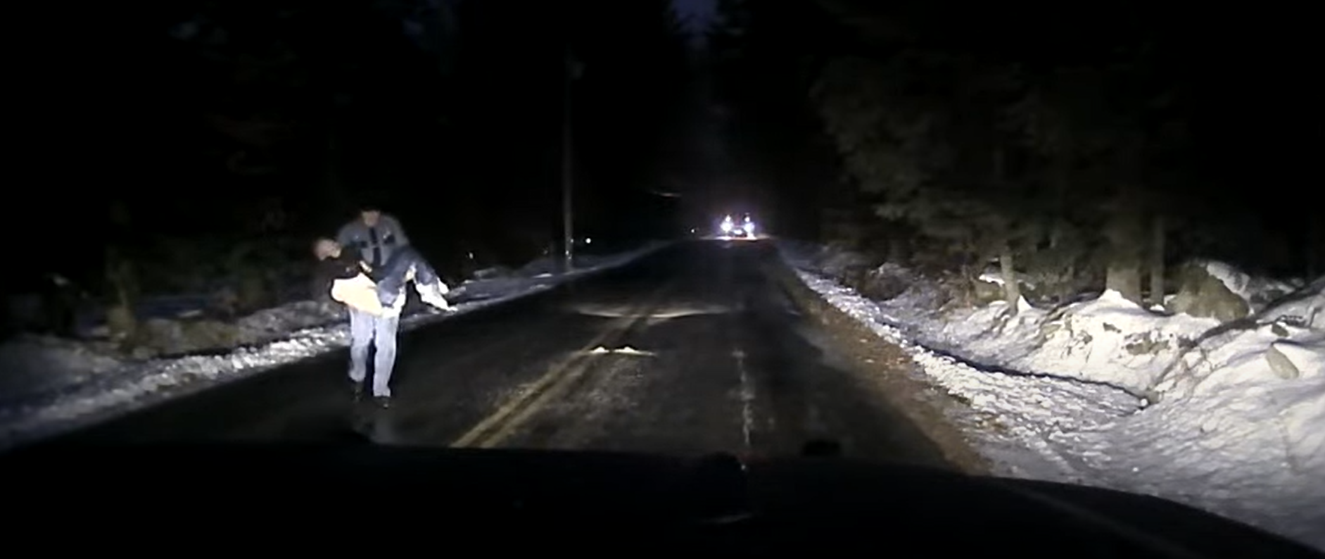 Maine Trooper Carries Missing Elderly Man Out of Ditch – NBC Boston