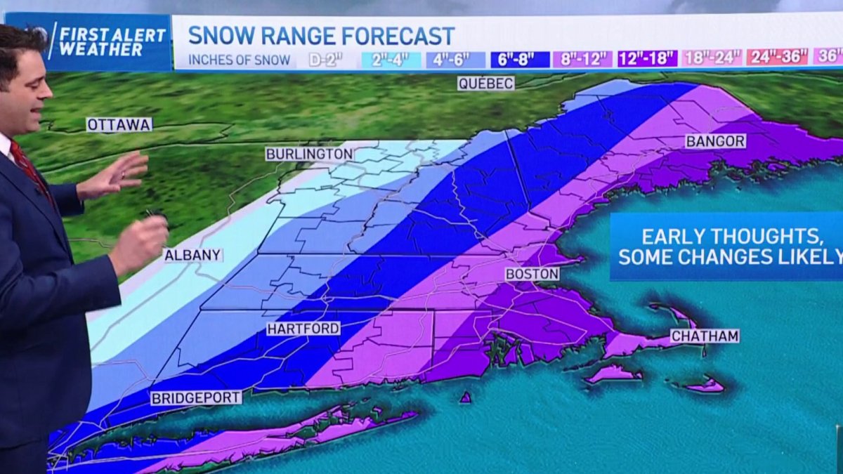 Weather Forecast: Cold, Sunny as Nor’easter Looms – NBC Boston