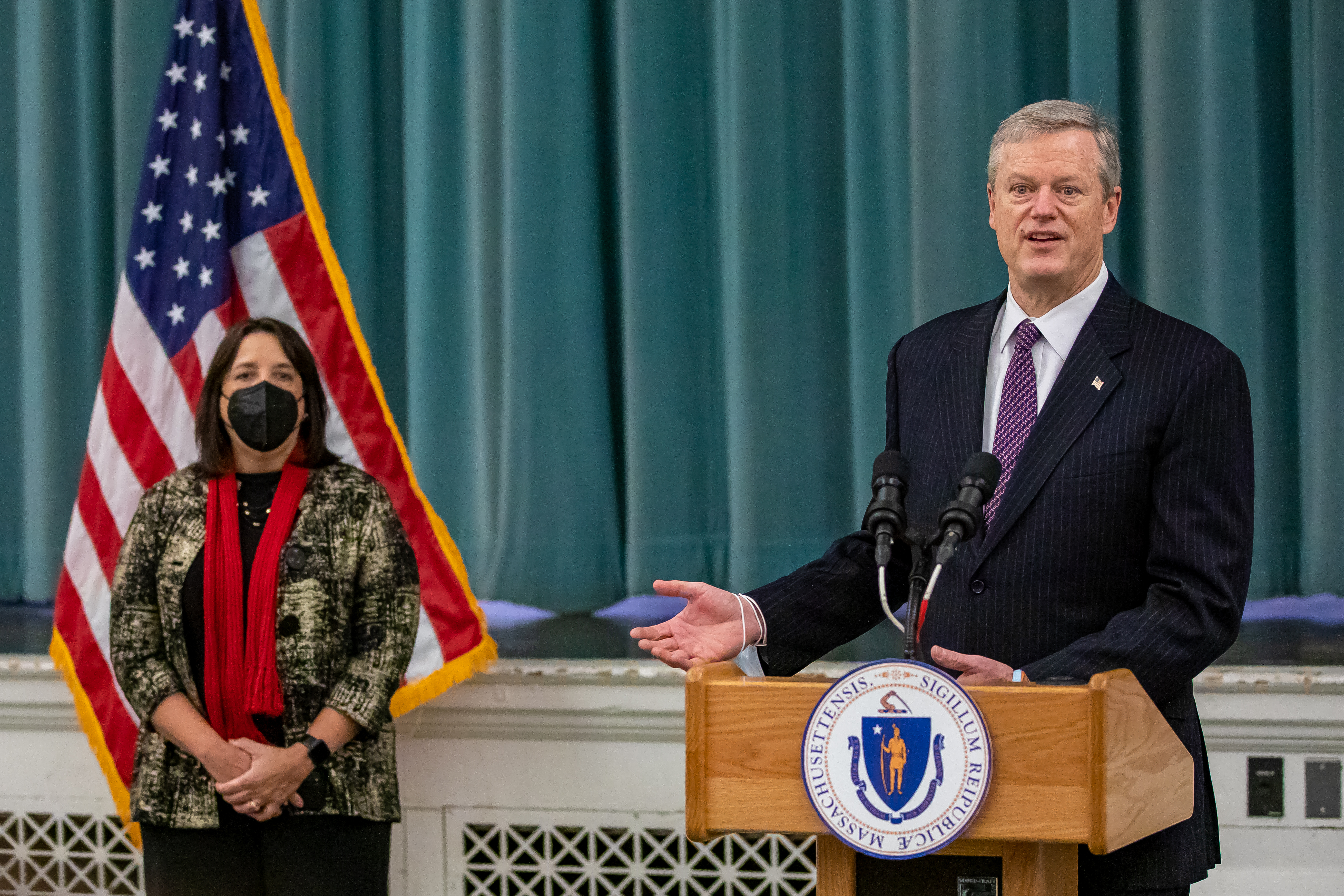 Charlie Baker Speaks as Mass. Schools Delay Return Over COVID Concerns ...