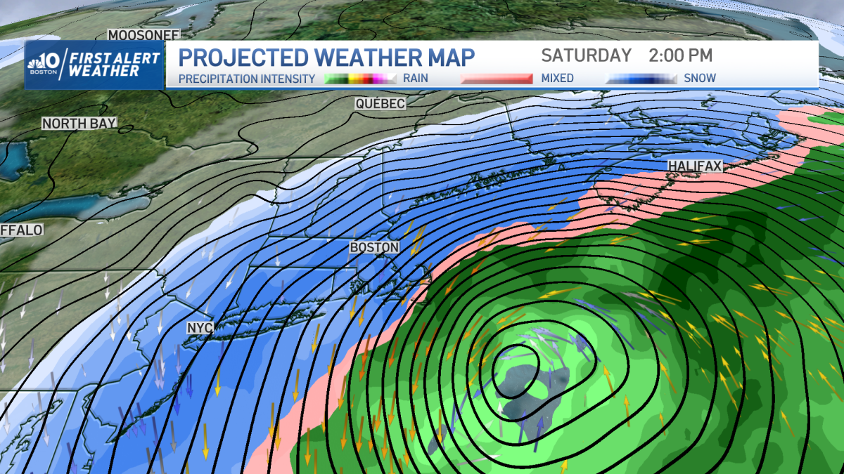 New England Snow Storm’s Latest Track, Timeline, Snowfall Totals – NBC ...