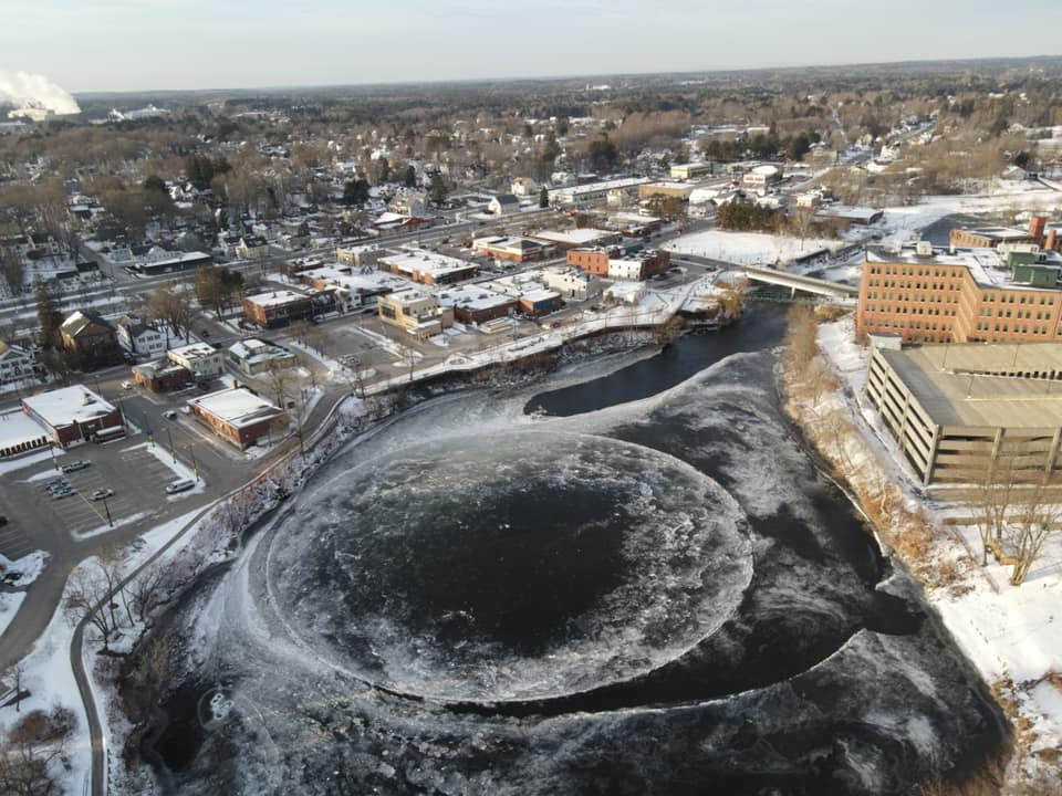 See Westbrook, Maine’s Famous Ice Disk Back in Action – NBC Boston