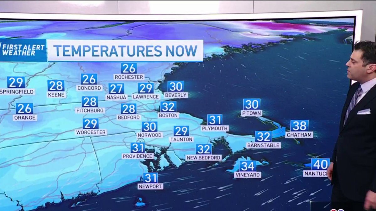 Forecast: Temps in the 20s and 30s to Start Wednesday – NBC Boston