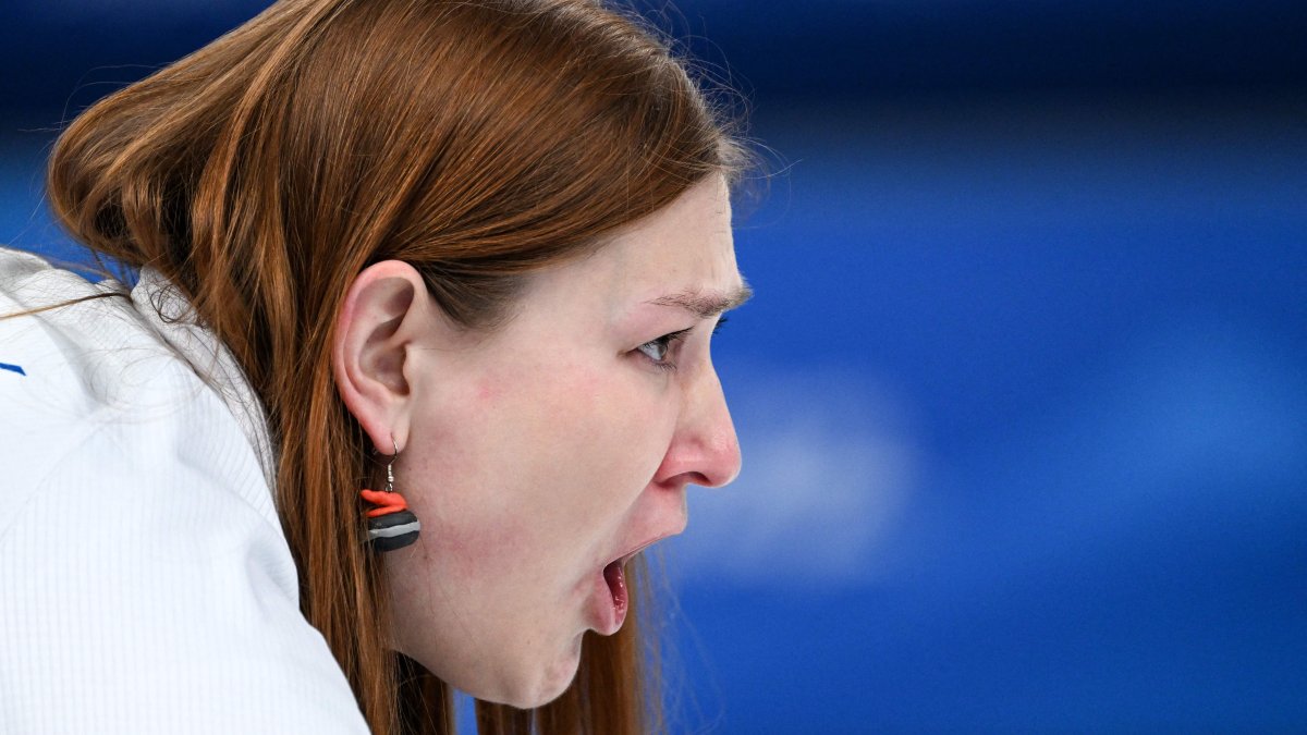 Czech Republic Curler Rocks Curling Stone Earrings During Competition ...