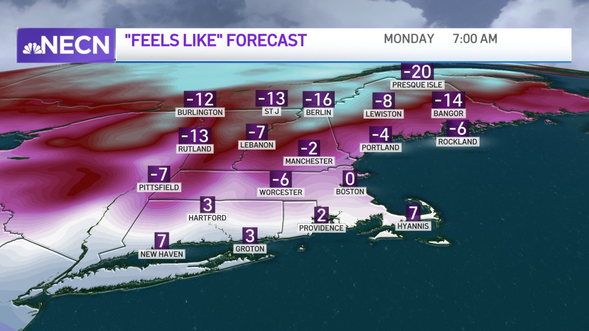 Weather Today: Biting Wind Chill Monday, Mix of Rain and Snow Tuesday ...
