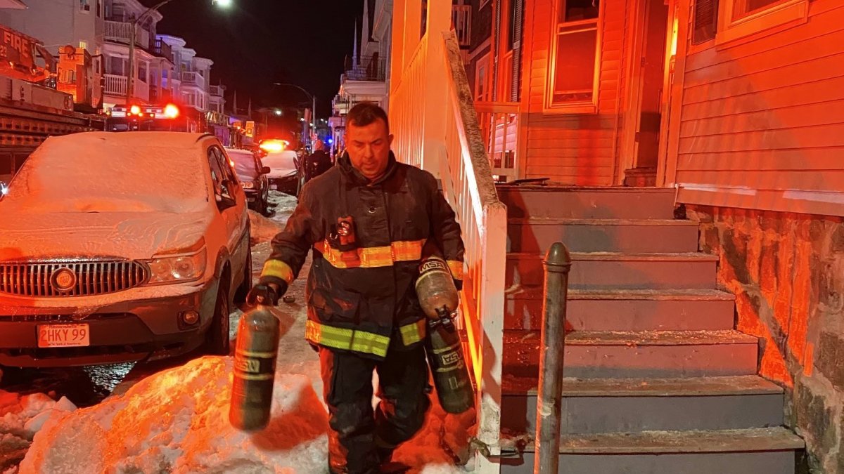 South Boston Fire Engulfs Home – NBC Boston