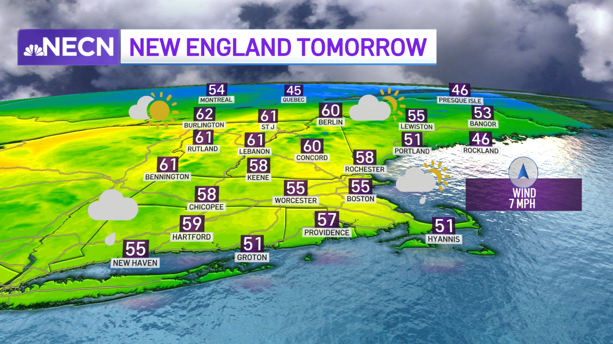 Boston, MA Weather: Spring Warmth, Rain and Sun – NBC Boston