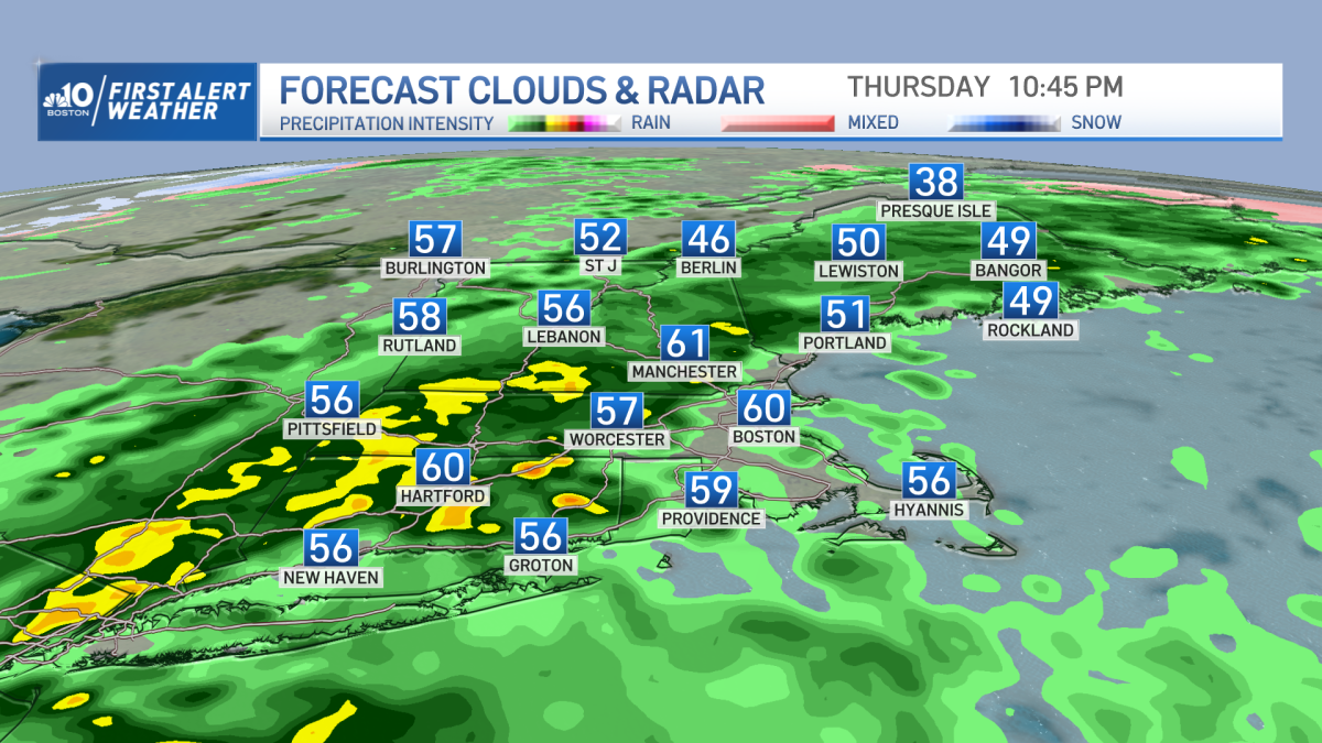 New England Weather: Thunderstorms Bring Wind, Rain and Hail – NBC Boston