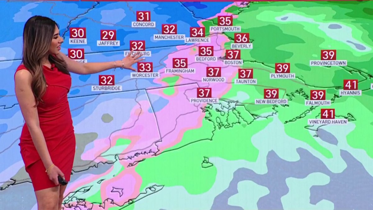 Forecast: Snow Storm Brings in Wintery Mess and Low Visibility – NBC Boston