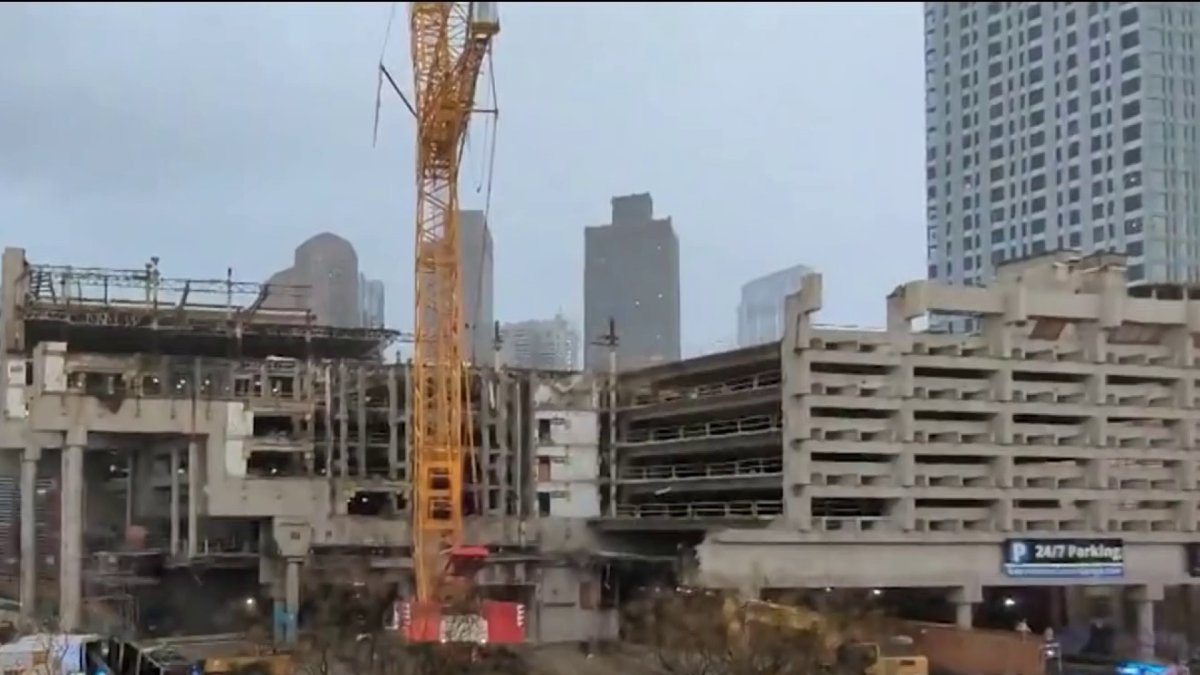 Government Center Parking Garage Partially Collapses – NBC Boston