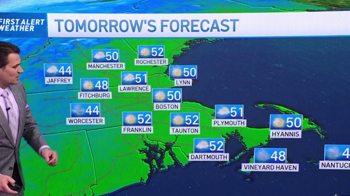 Weather Forecast: Spot Showers, Cooler Overnight – NBC Boston