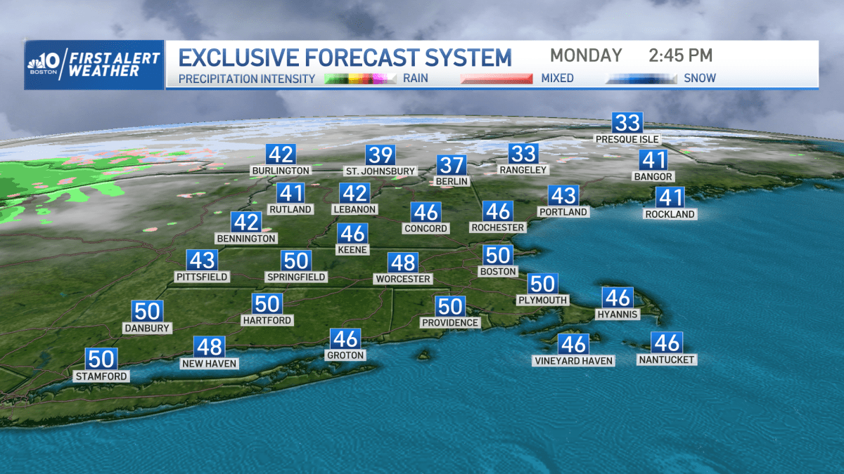Weather This Week in Boston: Here’s When Temps Could Hit 70 – NBC Boston