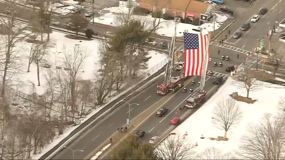 Massachusetts State Police Trooper Killed: Tamar Bucci Procession – NBC ...