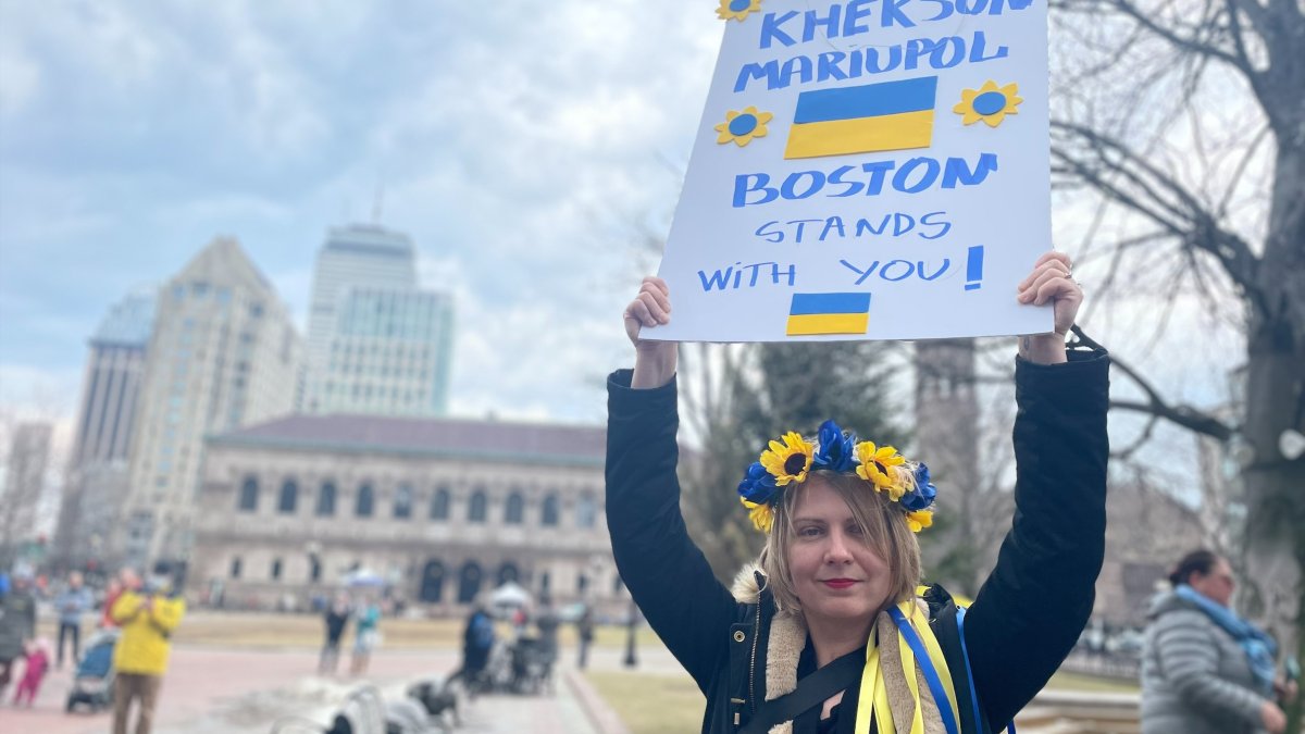 Bostonians Rally for Peace in Ukraine – NBC Boston