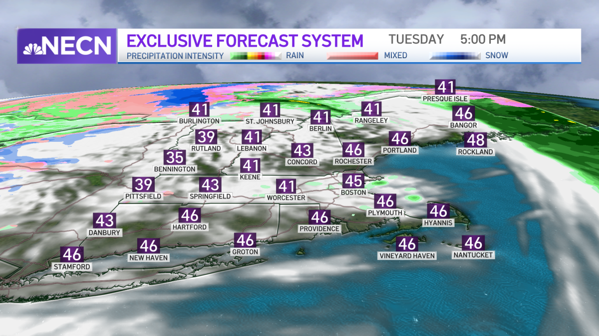 Conditions Improve Tuesday Afternoon Following Rain-Soaked Morning ...