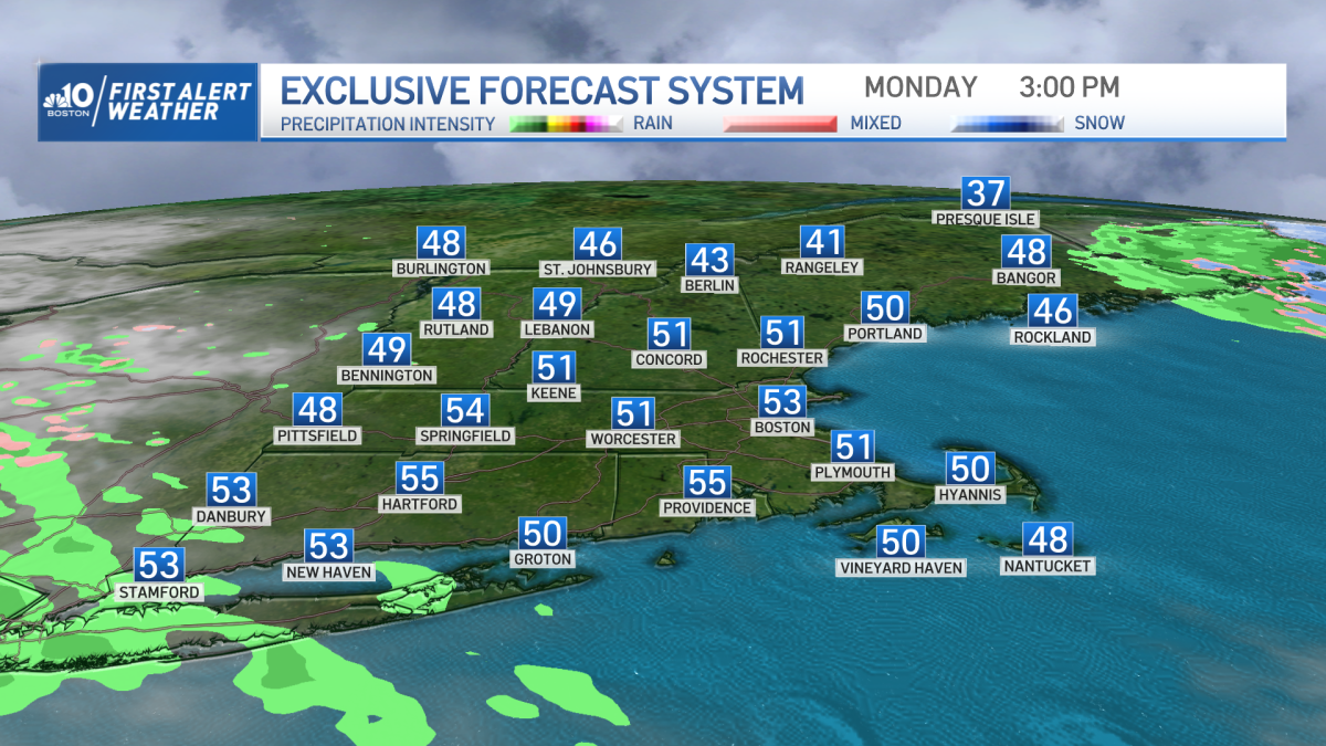Mild Spring Days Start the Week, Unsettled Weather Ahead – NBC Boston