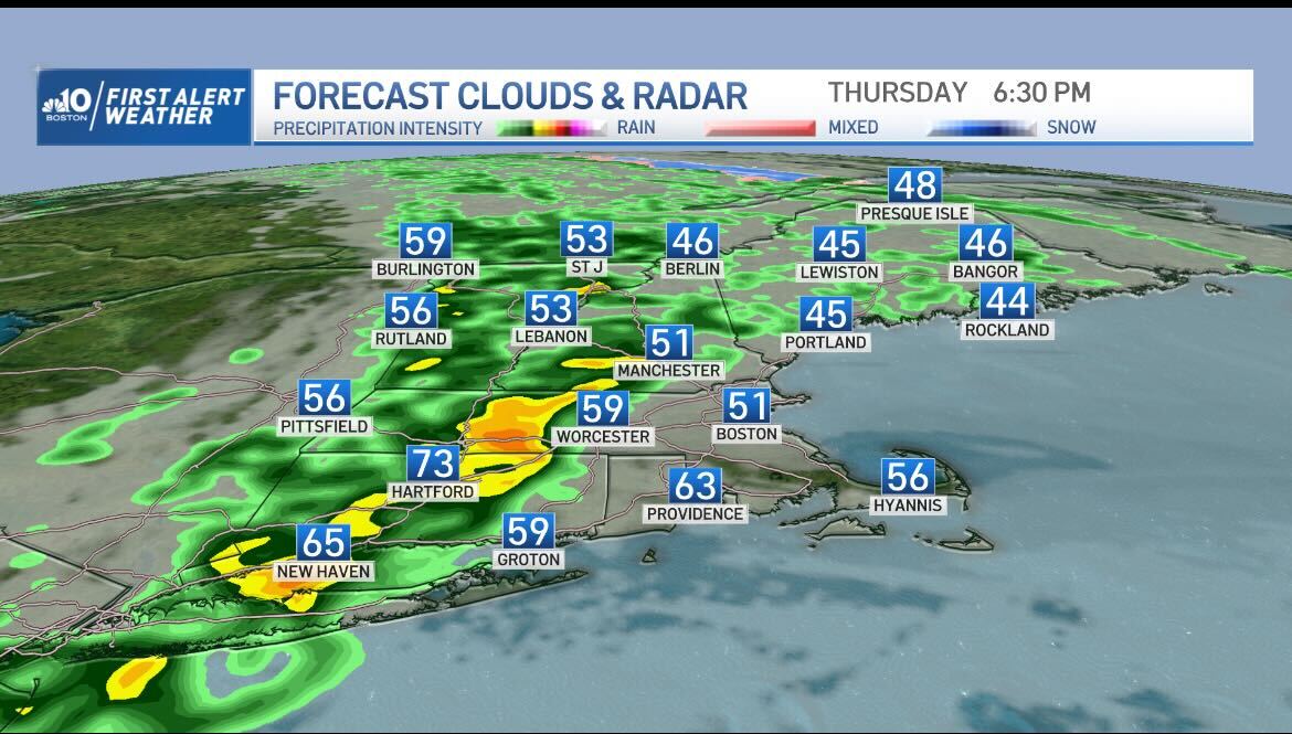 New England Weather: Mix of Rain and Sun Heading Into Holiday Weekend ...