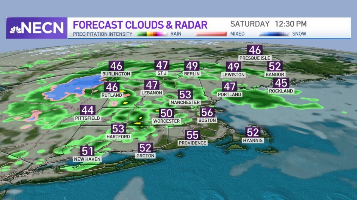 New England Weather: Wet Weekend Ahead – NBC Boston