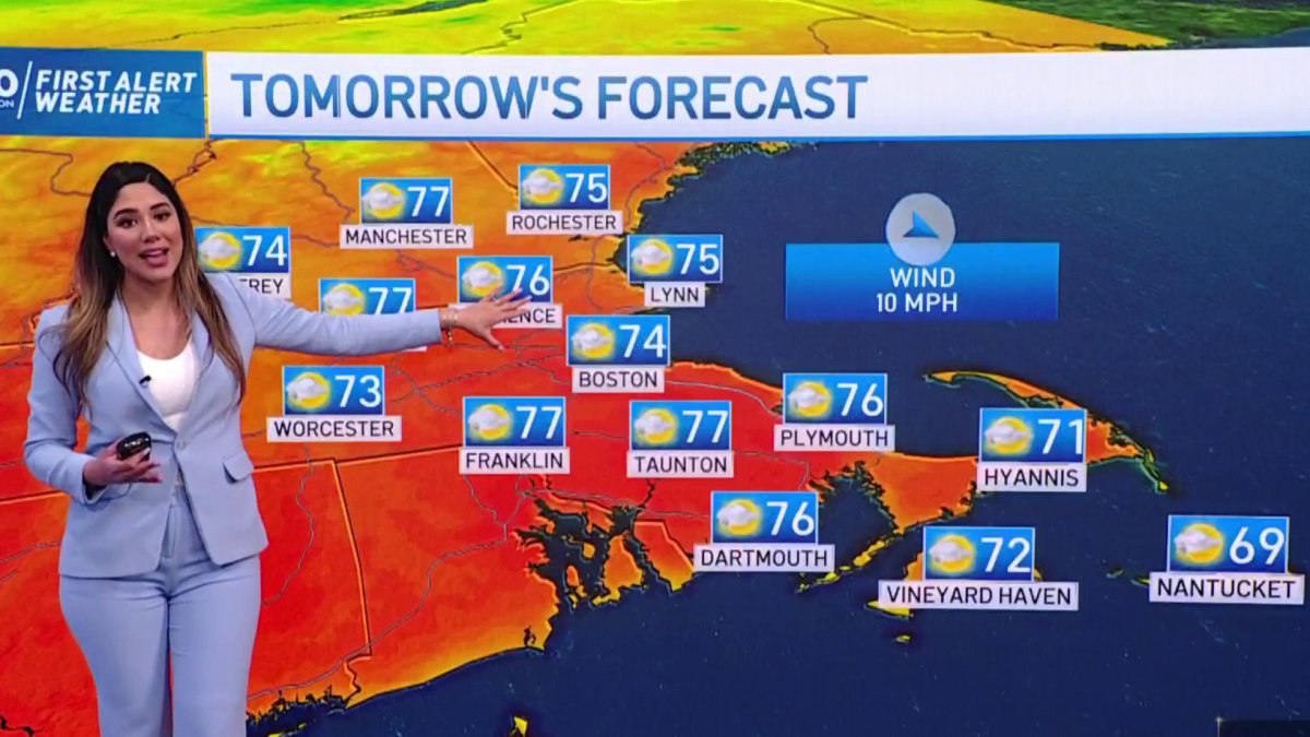 Weather Forecast: Dry, Highs in 70s Sunday – NBC Boston