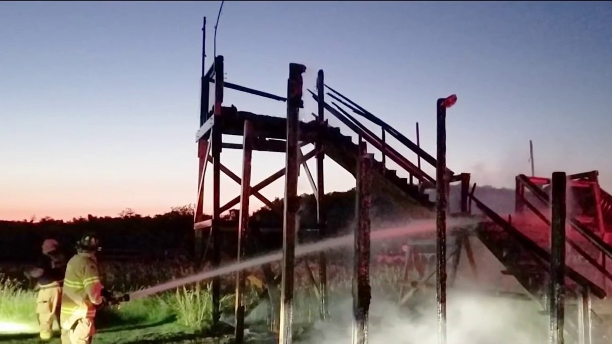 Fire at Davis Farmland Under Investigation – NBC Boston