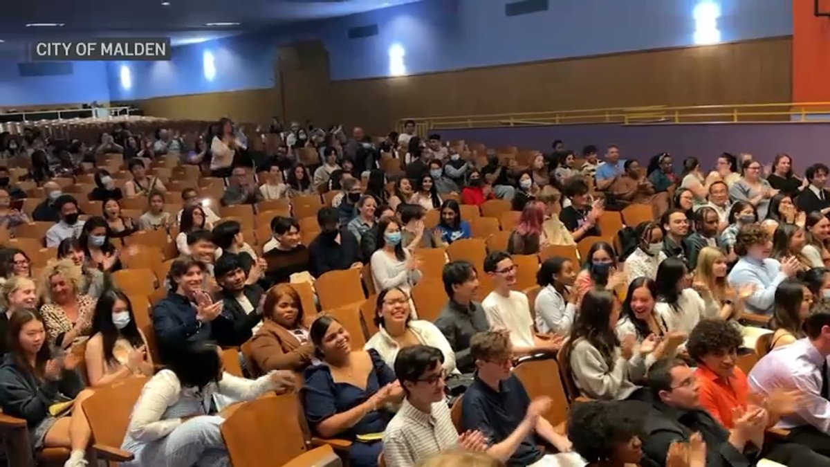 Mayor Surprises Malden High School Seniors With $1,000 Scholarships ...