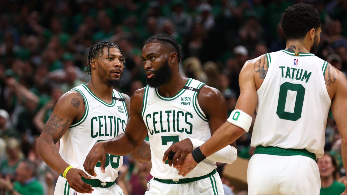 Jayson Tatum, Jaylen Brown, Marcus Smart Record Rare Milestone – NBC Boston