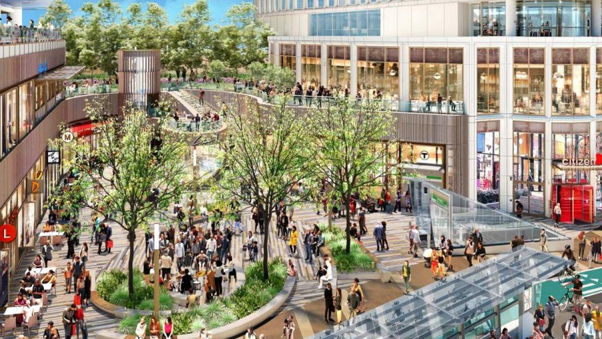 A Deck Over ‘Dead Space’: Mass. Pike Air Project Hits Major Milestone ...