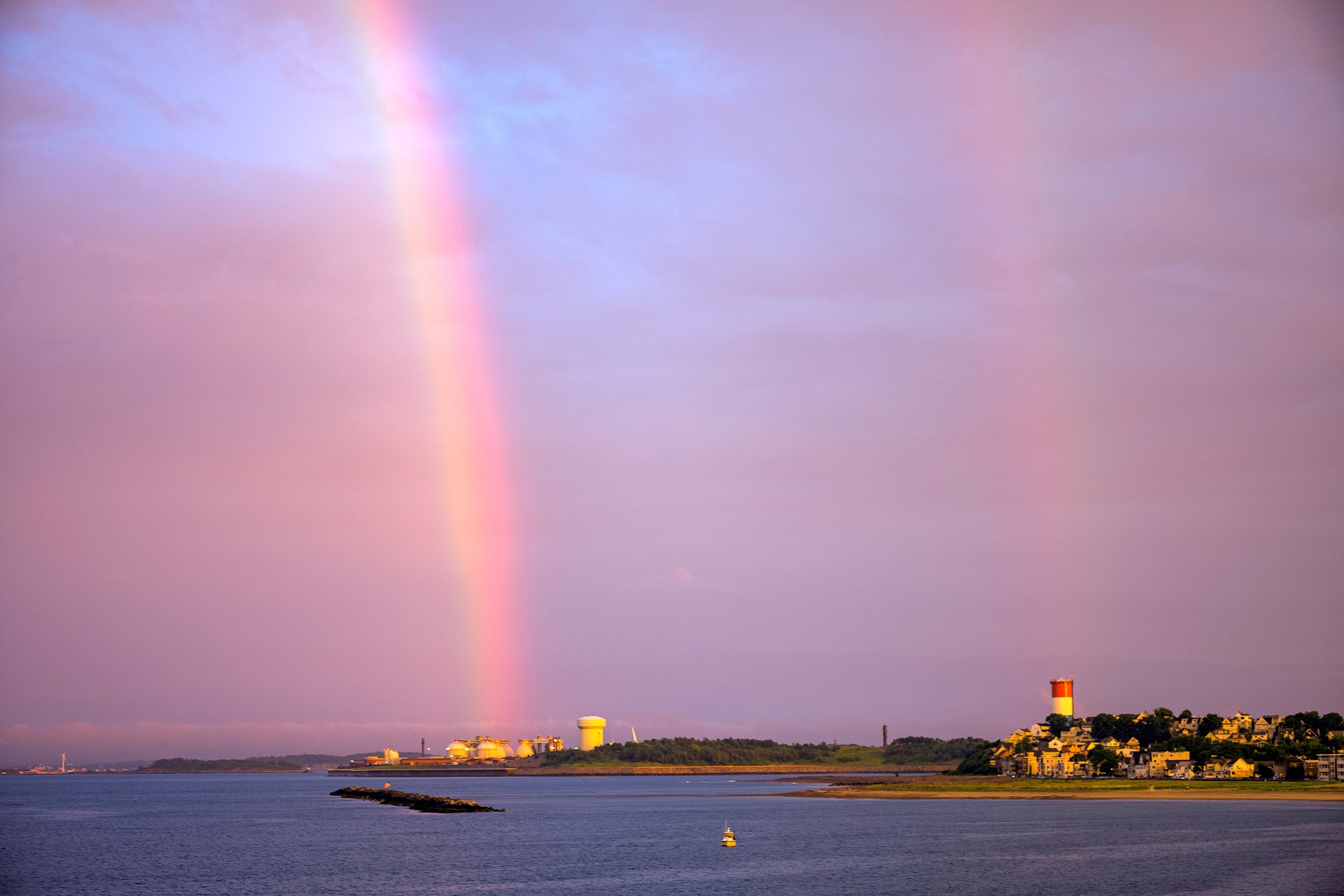 Stunning Rainbow Graces Boston’s Skyline – NBC Boston