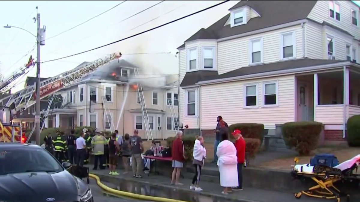 Quincy Fire Displaces 14 Residents – NBC Boston