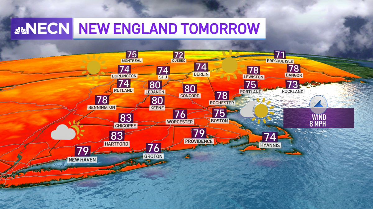 Saturday Weather Forecast – NBC Boston