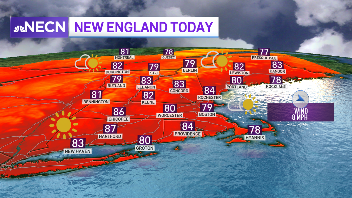 New England Weather: Humidity Falls as Drought Risk Rises – NBC Boston