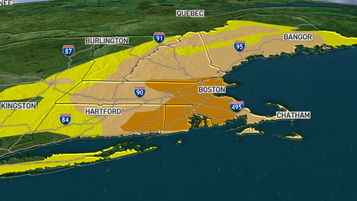 Drought Monitor: Almost Half of Massachusetts in Severe Drought – NBC ...